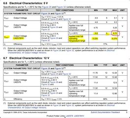 LM2576HV Vout Max Is Wrong In The Datasheet Power Management Forum Power Management TI