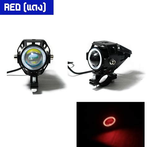 ชุดไฟ Projector Protech Mini Led วงแหวน ติดตั้งคู่กับมอเตอร์ไซค์ ทัวร์ริ่ง ติดตั้งได้ทั่วไป ชฟ ด