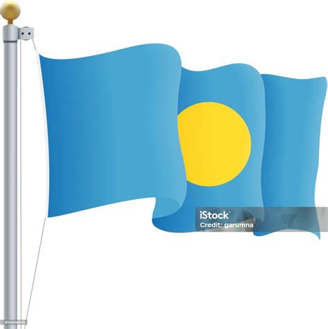 흔들며 팔라우 플래그 흰색 배경에 고립입니다 벡터 일러스트 레이 션 0명에 대한 스톡 벡터 아트 및 기타 이미지 0명 몰도바 벡터 Istock