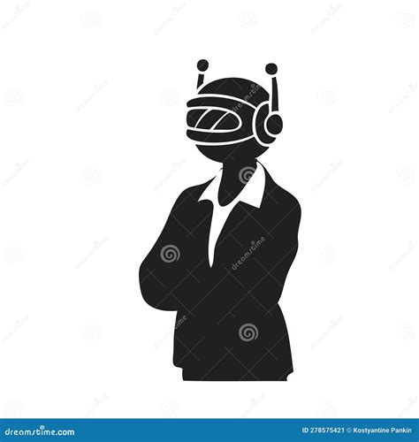 Virtual Assistants Line Vector Icons And Signs Assistants Ai Chatbot