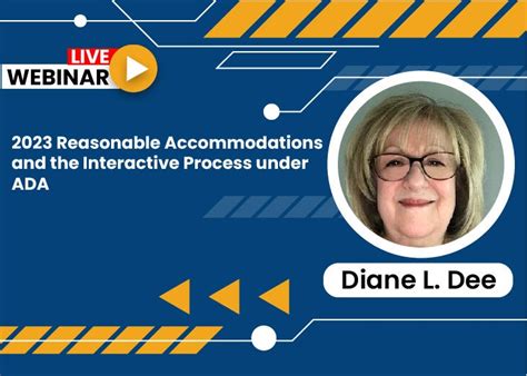 2023 Reasonable Accommodations And The Interactive Process Under Ada