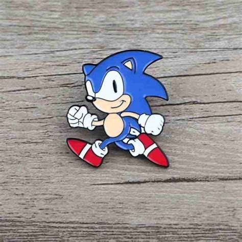 Sonic The Hedgehog Enamel Pin Distinct Enamel Pins