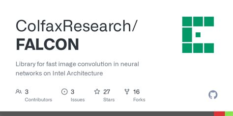Github Colfaxresearchfalcon Library For Fast Image Convolution In Neural Networks On Intel