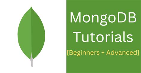 Mongodb Tutorials Beginners Advanced