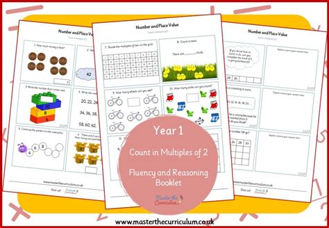 Count In Multiples Of 2 Fluency And Reasoning Booklet Master The