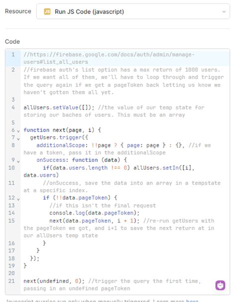 Getting All Of Users From Firebase Auth With Pagination 💬 Queries And