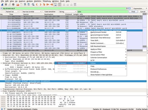 how to use wireshark 2 2 to get passwords gaipicks