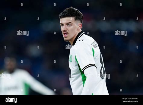 Tarik Muharemovic Of Us Sassuolo Looks On During The Serie A Enilive Match Between As Roma And