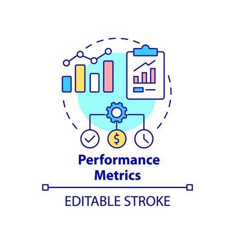 Performance Metrics Concept Icon Application Of Business Intelligence