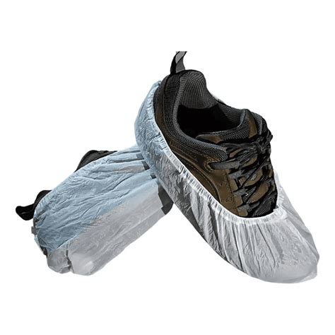 Cubre Zapato Calzado Desechable Plástico 100 Unidades