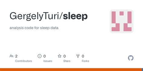Github Gergelyturisleep Analysis Code For Sleep Data
