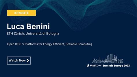 Luca Benini Eth Zürich Open Risc V Platforms For Energy Efficient Scalable Computing Youtube