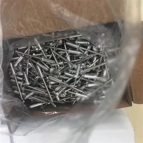 Aluminum Anodized Black Bulb Tite Rivets Durable And Versatile