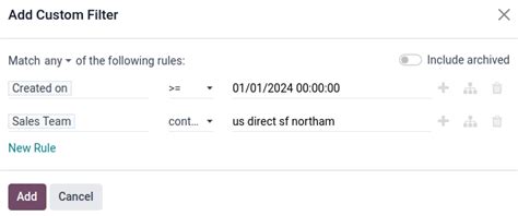 Lead Distribution Report Odoo Documentation
