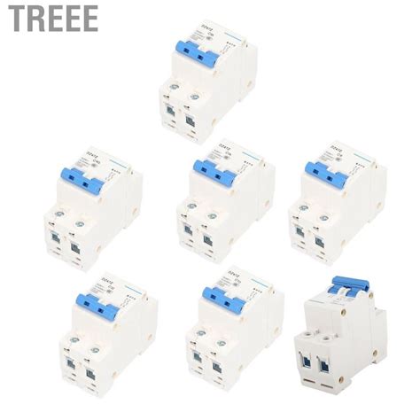 Treee Miniature Circuit Breaker Dc Breakers Modular Structure Pc Shell