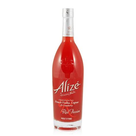 Alizé Red Passion 07l 16 Vol Alizé Liqueur