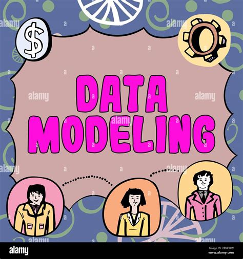 Text Caption Presenting Data Modeling Business Concept Process Of