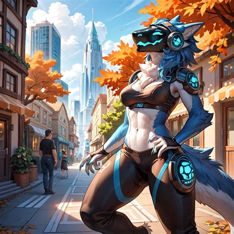 Well Madehuman Protogen And Sergal Pansexual Furryai