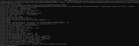 Gmp Build Error On Win10 Wsl1 · Issue 562 · Rdpffmpeg Windows Build