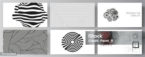 프리젠 테이션 슬라이드 비즈니스 템플릿의 최소 추상 벡터 일러스트 레이아웃 동적 구성과 최소한의 평면 스타일의 최신 기하학적 추상적 인 배경 0명에 대한 스톡 벡터 아트 및