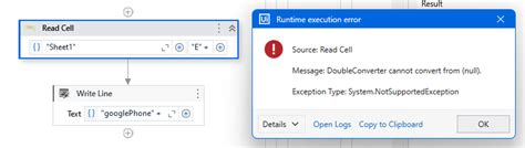 Error Typeconverter Cannot Convert From Systemdouble Studio