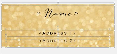 Address Your Christmas Cards With Mail Merge