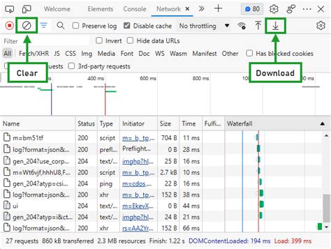Generating A Network Log Har File For Troubleshooting Deconetwork Help