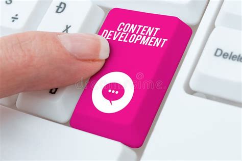 Text Caption Presenting Content Development Business Concept