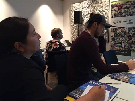 Cree Jane And Conrad At Économusée Norge Photo Credit Louise Seguin Facebook