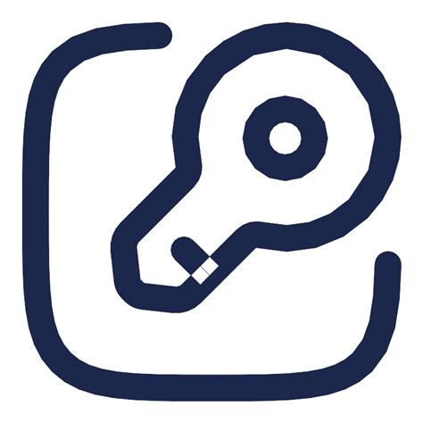 Key Minimalistic Square 2 Vector Svg Icon Svg Repo