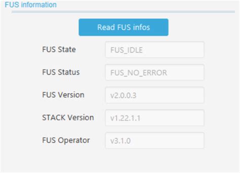 Solved Stm32wb55 Fus And Ble Stack Upgrade Issue Stmicroelectronics Community
