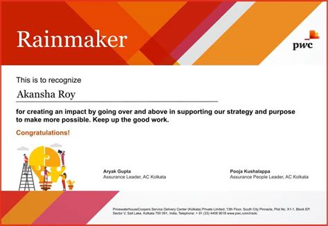 Akansha Roy On Linkedin Pwc Pwcproud
