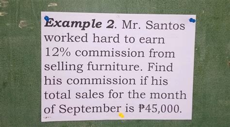Example 2 Mr Santos Worked Hard To Earn 12 StudyX