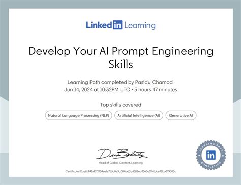 pasidu chamod on linkedin aipromptengineering linkedinlearning