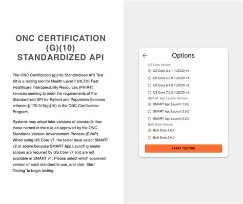 Inferno Framework Testing Interface