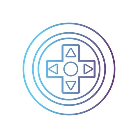 Line Videogame Controller Buttons Technology Design 632455 Vector Art At Vecteezy