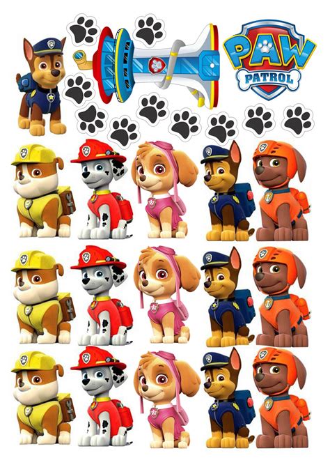 ⋗ Вафельная картинка Щенячий патруль 14 купить в Украине Ua