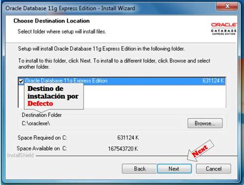 Instalación Oracle Xe En Windows Oracle Xe 11g
