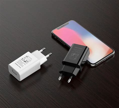 ACCEZZ USB зарядное устройство 5 в 1 а ЕС адаптер для iPhone X 8 7 ...