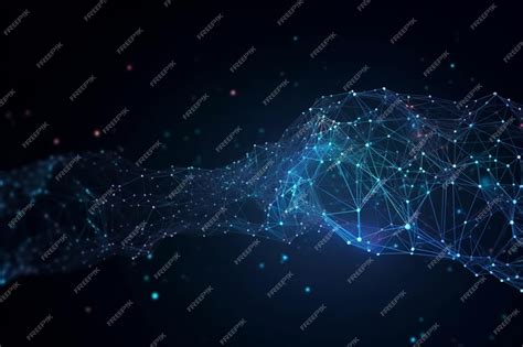 Premium Ai Image Global Network Connection Concept Big Data Visualization Social Network