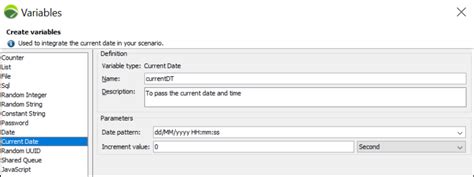 Neoload Current Date Variable How To Pass Current Timestamp