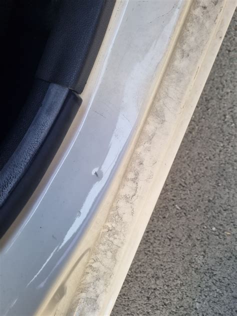 모닝 조수석 안전벨트 찍힘자국 지식in