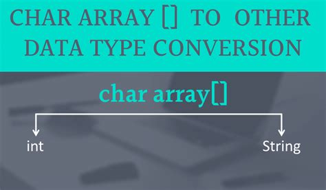 Data Type Conversion In Arduino Pija Education