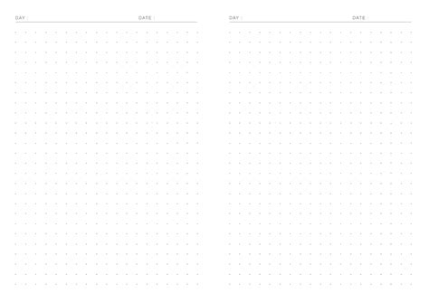 A5 Notebook Dotted Grid 7x7mm Grid