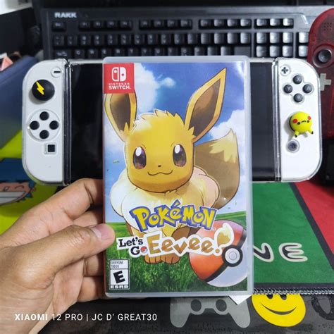 Pokemon Lets Go Eevee Switch Game Video Gaming Video Games Nintendo