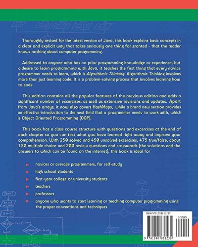 Java And Algorithmic Thinking For The Complete Beginner 2nd Edition