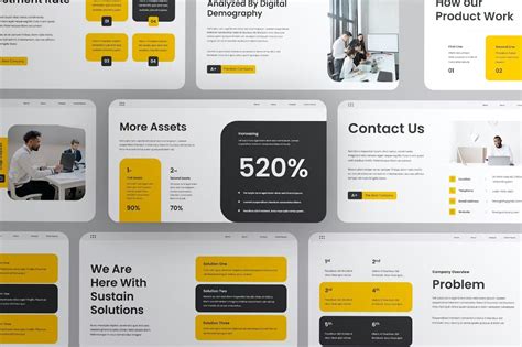 Корпоративный шаблон презентации — Каталог слайдов — Слайды и инфографика для презентаций