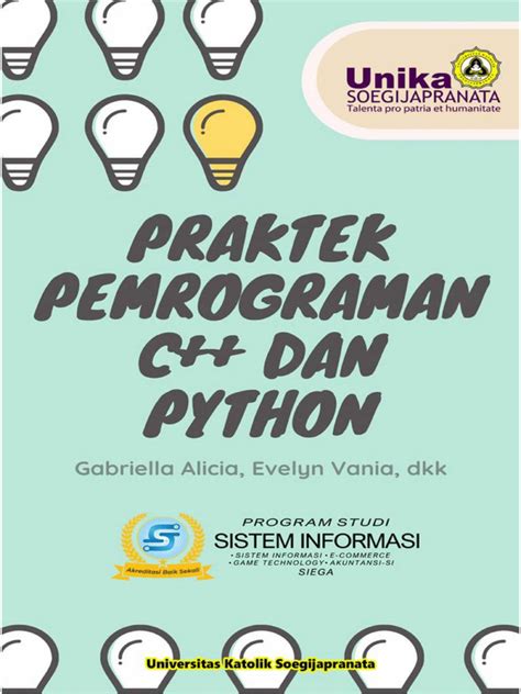 Praktek Pemrograman C Dan Python Gabriella Alicia Setiawan Evelyn