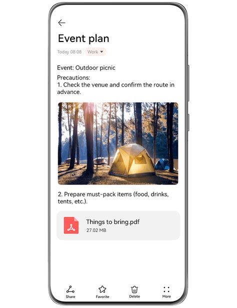 Create And Edit A Note In Notepad Huawei Support Global