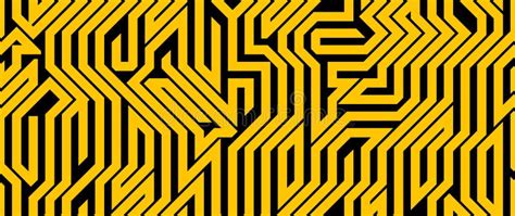 Tech Style Seamless Linear Pattern Vector Circuit Board Lines Endless Background Wallpaper
